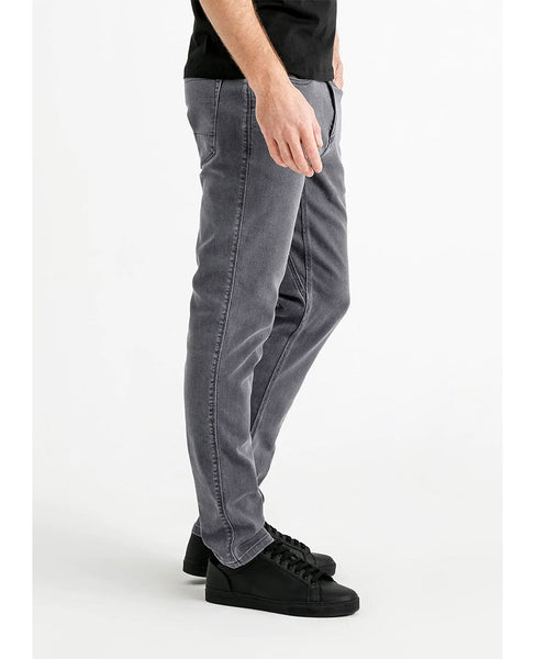 Performance Denim Slim Fit Aged Grey | Duer | Bricks and Bonds