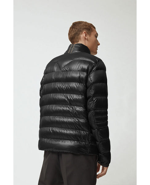 Shop Crofton Down Jacket Black Label Black | Canada Goose | Bricks and ...