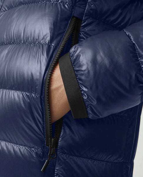 Shop Crofton Down Jacket Black Label Atlantic Navy | Canada Goose ...